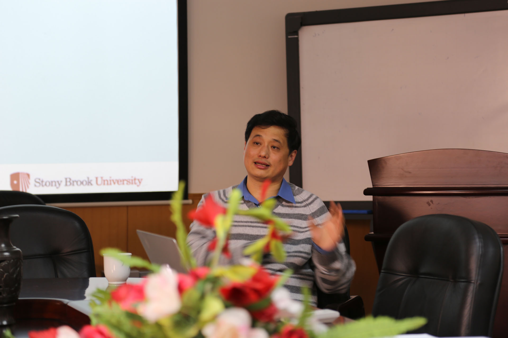 Dr. Wei Lin from the State University of New York at Stony Brook ...